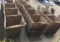 China Heavy Military HESCO Barriers Container Zinc - Coating Welded Gabion for sale