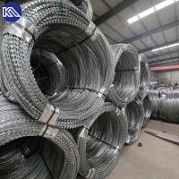 China Security razor Blade Fence for House Razor Blade Wire Mesh Roll Residential Security BTO-22 razor Barbed Wire Mesh for sale