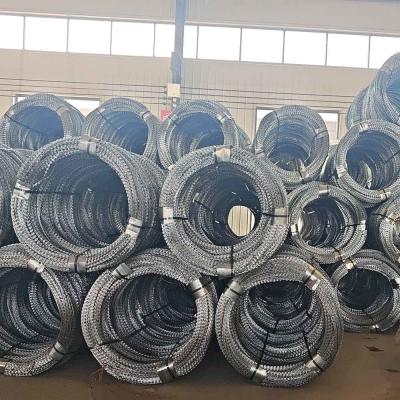 China Hot-Dip Galvanized Razor Barbed Wire Security Anti Climb Barrier for sale
