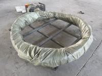China Galvanized Barbed Iron Wire Chain Link Fence Top Barbed Wire Anti-Theft Barbed Wire Protection Net for sale