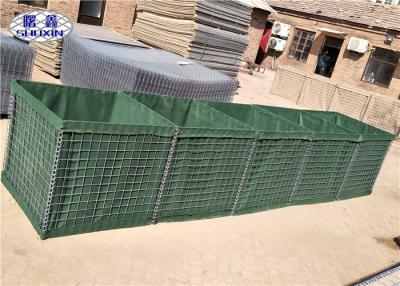 China Military Gabion Defensive Barriers For Camp Bastion 4.0mm Diameter for sale
