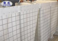 China Galfan Coated Welded Gabion Baskets Geotextile Lined Construction Wall for sale