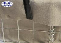 China Galfan Coated Welded Gabion Baskets Geotextile Lined Construction Wall for sale
