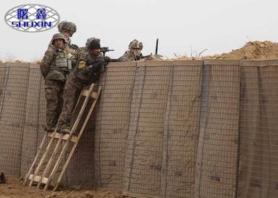 China Large Heavy Duty Military Defence Barriers Geotextile Lined Design for sale
