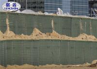 China Large Heavy Duty Military Defence Barriers Geotextile Lined Design for sale
