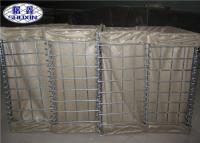China Brown Galfan Coated Defensive Barrier / Flood Bastion Barrier System for sale