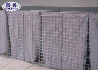 China Galvanized Military Defensive Barriers With Geotextile Eco - Friendly for sale