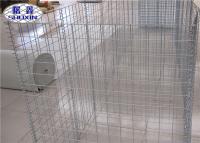 China Galvanized Military Defensive Barriers With Geotextile Eco - Friendly for sale