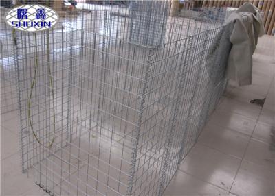 China Galvanized Military Defensive Barriers With Geotextile Eco - Friendly for sale