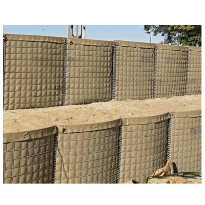 China Zinc&Aluminum 350g Defensive Barriers For Sentry Welded 7.62*7.62 cm Sand Retaining Wall Barriers for sale