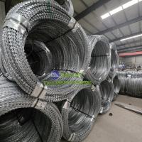 China Large Stock and Fast Delivery Concertina BTO-22 Type razor Barbed Wire for sale