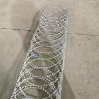 China Ukrain Hot Dipped Galvanized Egoza BTO-16 1100mm Diameter Razor Wire for Border Protection Fence for sale