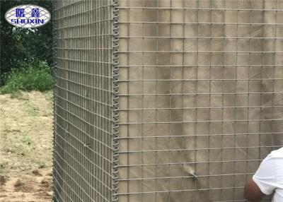 China SX 4 Gabion Baskets Explosion Proof Wall For Galvanized Army Training for sale