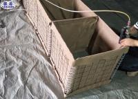 China Recoverable Sand Filled Barriers Heavy Galvanized Coated Surface for sale