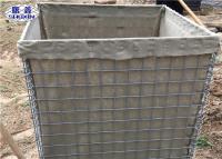 China SX9 Sand Fileld HESCO Defensive Barriers / Geotextile Lined Military Gabion Barriers for sale