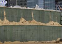 China Earth Sand Filled Sand Filled Barriers Gabion Box For Flood Barrier for sale
