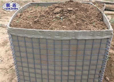 China Metal Mesh Sand Wall Mil 3 Military Barrier Hesco Stainless Steel for sale