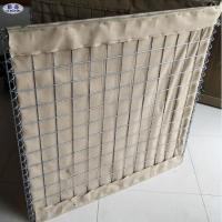 China Welded Wire Mesh Sand Filled Barriers / Military Sand Gabion Box Wall for sale