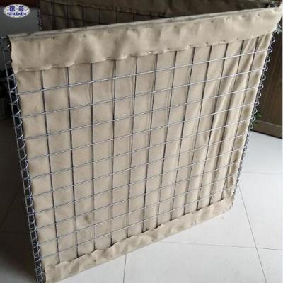 China Welded Wire Mesh Sand Filled Barriers / Military Sand Gabion Box Wall for sale