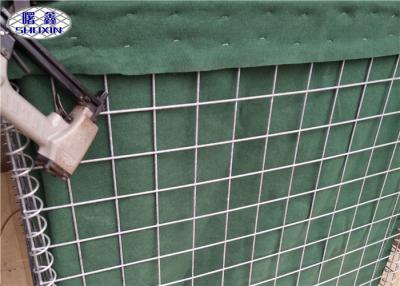 China Galfan Wire Military HESCO Defensive Barriers , Welded Flood Barriers SX 10 for sale