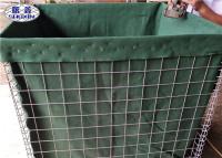 China Galvanized Welded HESCO Barriers SMIL 19 Zinc - Aluminum Coated Finishing for sale