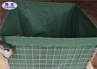 China Galvanized Welded HESCO Barriers SMIL 19 Zinc - Aluminum Coated Finishing for sale