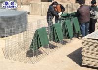 China SX 3 Military Perimeter Security Barriers 1MX1MX10M Galvanized Feature for sale