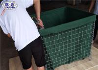 China Galvanized Welded Military Defensive HESCO Barriers With Geotextile Cloth OEM Service for sale