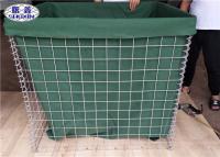 China Galvanized Welded Military Defensive HESCO Barriers With Geotextile Cloth OEM Service for sale