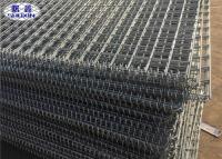 China Geotextile Lined Military HESCO Barrier , High Tensile Welded Gabion Barrier for sale