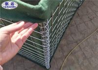 China Earth Filled Defensive Bastion Wall / Military Welded Mesh Gabion Bastion for sale