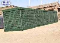 China 3 Mesh Welded Sand Filled Barriers / Stackable Army Defensive Gabion Barrier for sale
