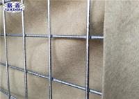 China Sand Filled Gabion Flood Barriers With Geotextile Galvanized Steel Wire for sale