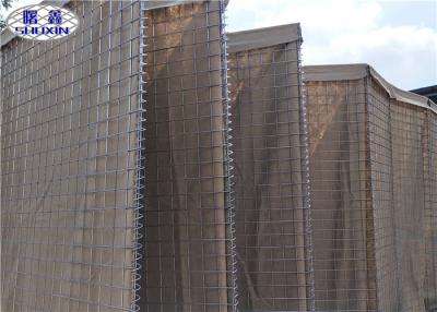 China HDP Galvanized Sand Filled Barriers For Army Shooting Range OEM Service for sale