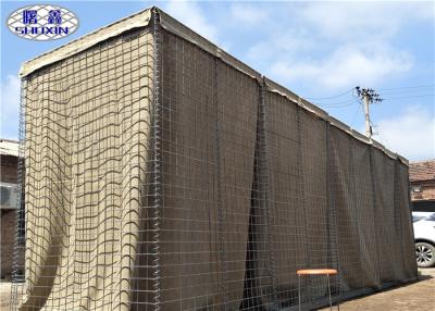 China Galvanized Steel Welded Sand Barrier Hot Dipped Feature SASO Certification for sale