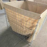 China Heavy Duty Mil 6 Defensive Barriers Defensive Bag Gabion Bastions Hesco Barrier Price for sale