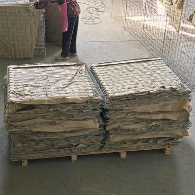 China Defence Sand Wall Bastion Barriers Price Defensive Security Wall Barrier Hesco Barrier Price for sale