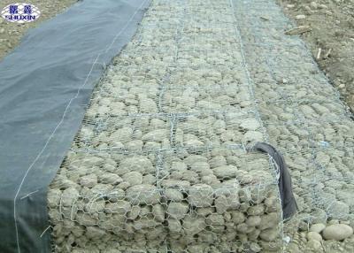 China Gabion Wall Cages , Rock Basket Retaining Wall Eco - Friendly for sale