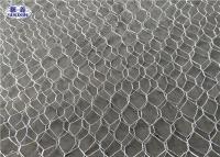 China Galfan Coated Gabion Stone Cages Double Twisted Weave PVOC Certification for sale
