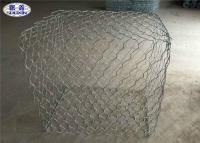 China Stone Filled Wire Mesh Wall Zinc Coated Feature For Coastal Protection for sale