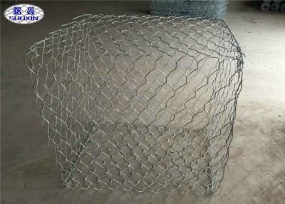 China Stone Filled Wire Mesh Wall Zinc Coated Feature For Coastal Protection for sale