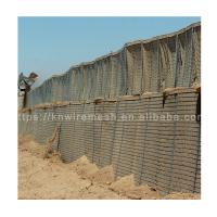 China Anti-corrosion & Anti-rust Hot-dip Galvanized Folding Steel Wire Mesh Defensive HESCO Barrier Price for sale