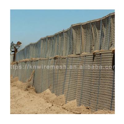 China Anti-corrosion & Anti-rust Hot-dip Galvanized Folding Steel Wire Mesh Defensive HESCO Barrier Price for sale