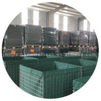 China 5mm Welded Galvanized Galfan Wire Hesco Bastion Defensive Barriers Blast Wall Hesco Barrier Price for sale