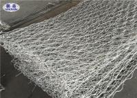 China Double Twist Gabion Wall Cages For River Bed Protection Hexagonal Weave for sale