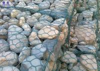 China Black High Tensile Strength Gabion Mattress Mesh Size 60mm X 80mm 100mm X 120mm for sale