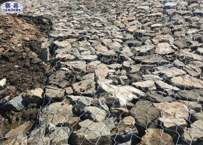 China Flood Control Stone Filled Gabions Strong Protection For River Closure for sale