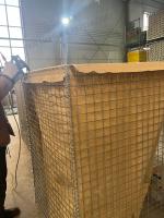 China High Strength Barrier Sandbags Defensive Barrier Bastion Dirt Filled Wall for sale