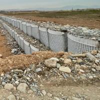 China Iran Military-Grade Hot Dipped Galvanized MIL10 Hesco Defensive Barrier for Defense & Flood Solutions for sale