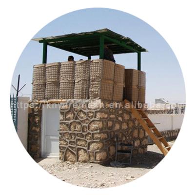 China Mil4 Welded HESCO Gabion Sand-Filling Metal Flood Prevention Military Barrier Bastion In Malaysia for sale